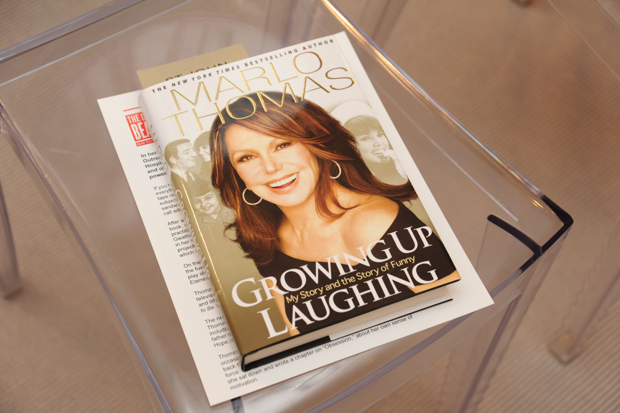 Win an Autographed Copy of "Growing up Funny" by Marlo Thomas - Stylish ...