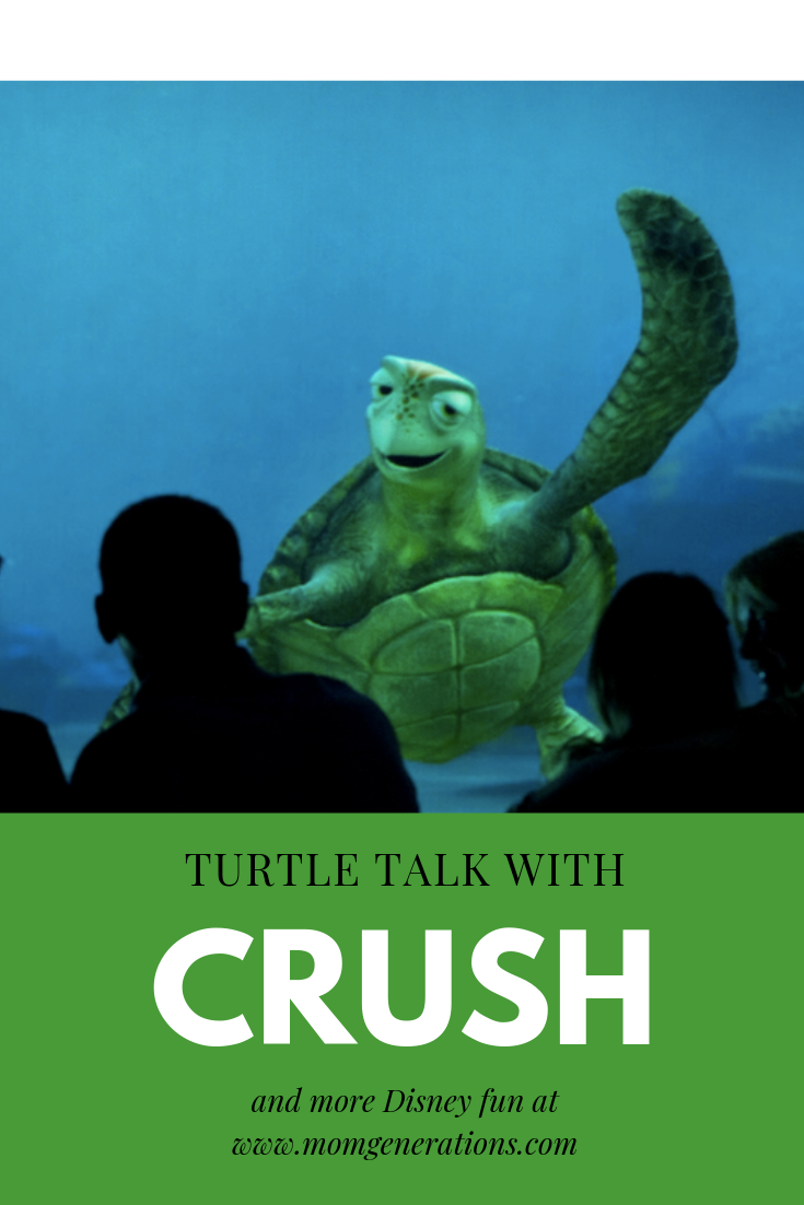 Turtle Talk with Crush #DisneyInHomeBloggers - Stylish Life for Moms