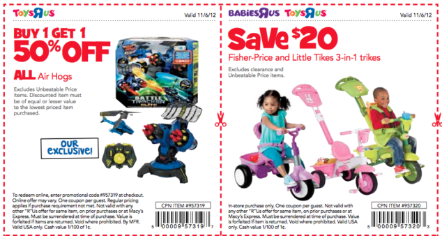 Toys R Us Deals of the Day and Coupons - Toy Deals for the Holiday ...