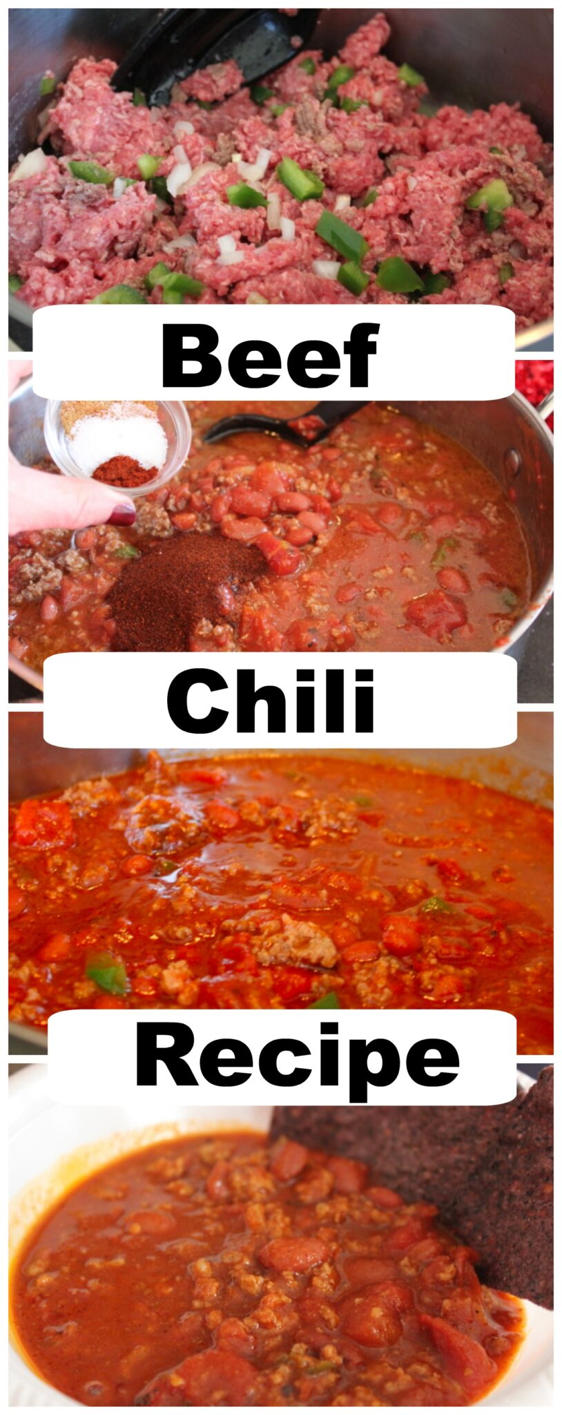 Beef Chili Recipe - Stylish Life for Moms