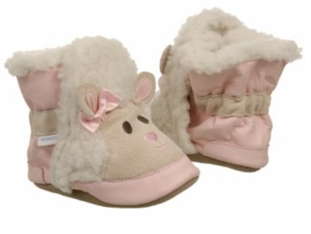 Kid Fashion Report... My Little Lamb Girl and Booties from Robeez ...