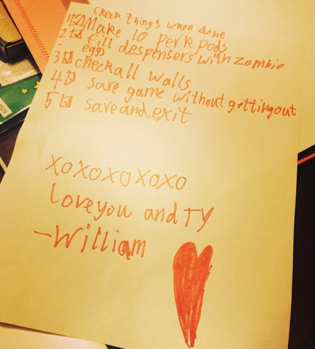 Audrey Confidential: A Minecraft Note with an I Love You... - Stylish ...