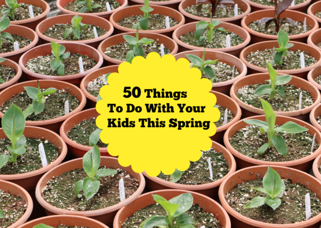 50 Things to Do this Spring with your Kids - Stylish Life for Moms