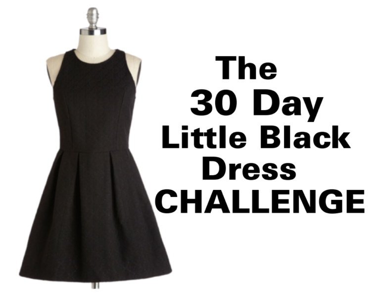 Little Black Dress Challenge - Stylish Life for Moms