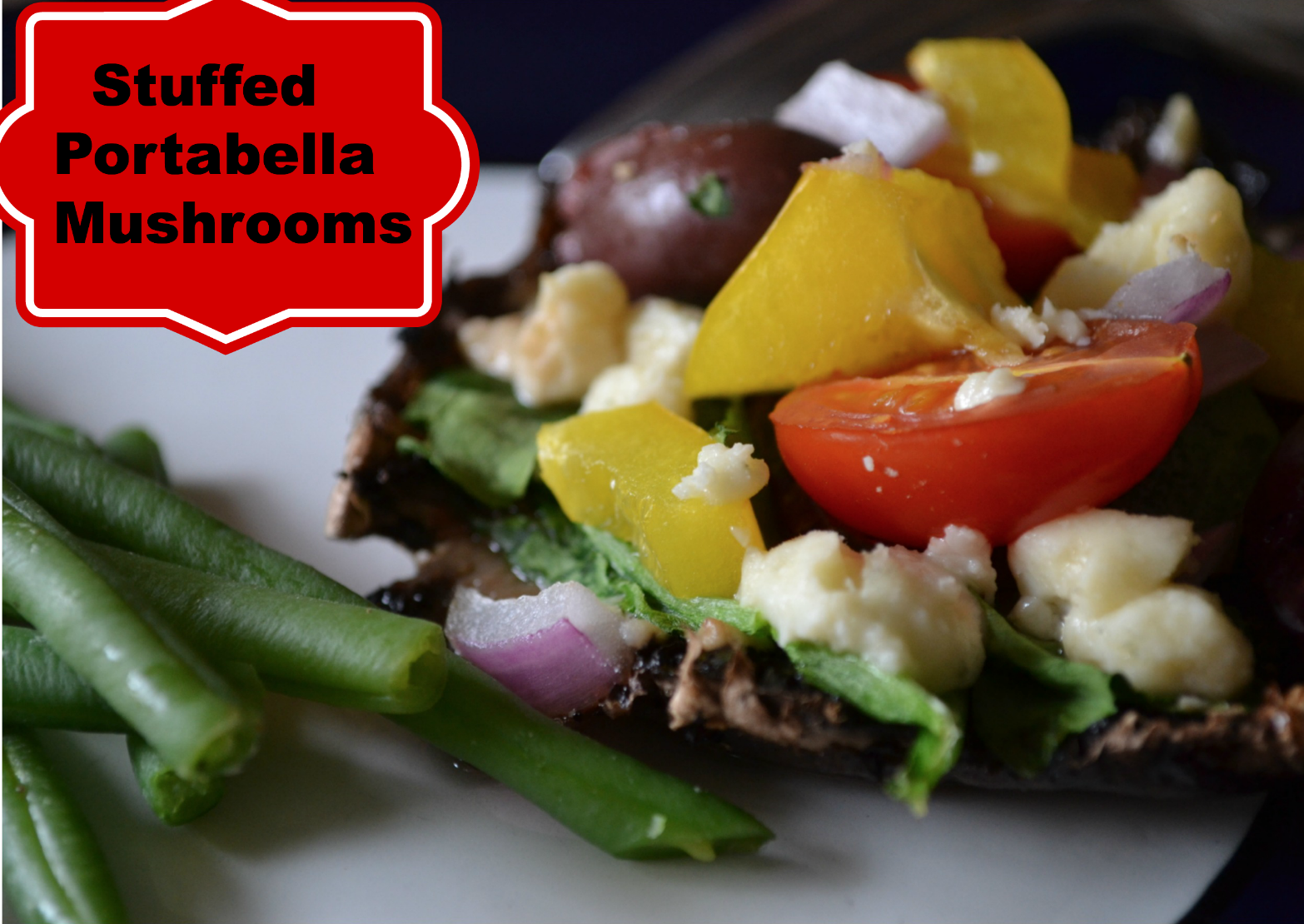 Stuffed Portabella Mushroom Recipe - Stylish Life for Moms
