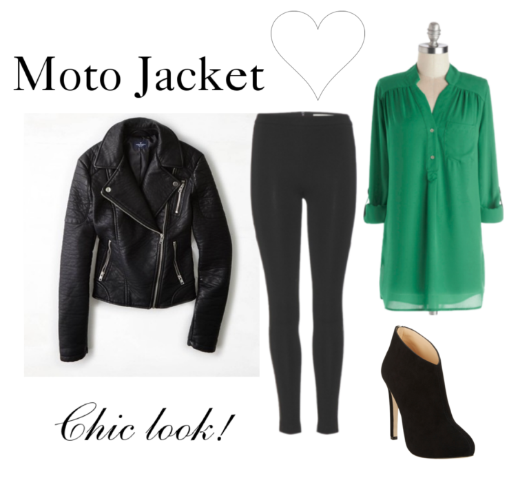 7 Ways to Wear a Moto Jacket #FashionFriday - Stylish Life for Moms