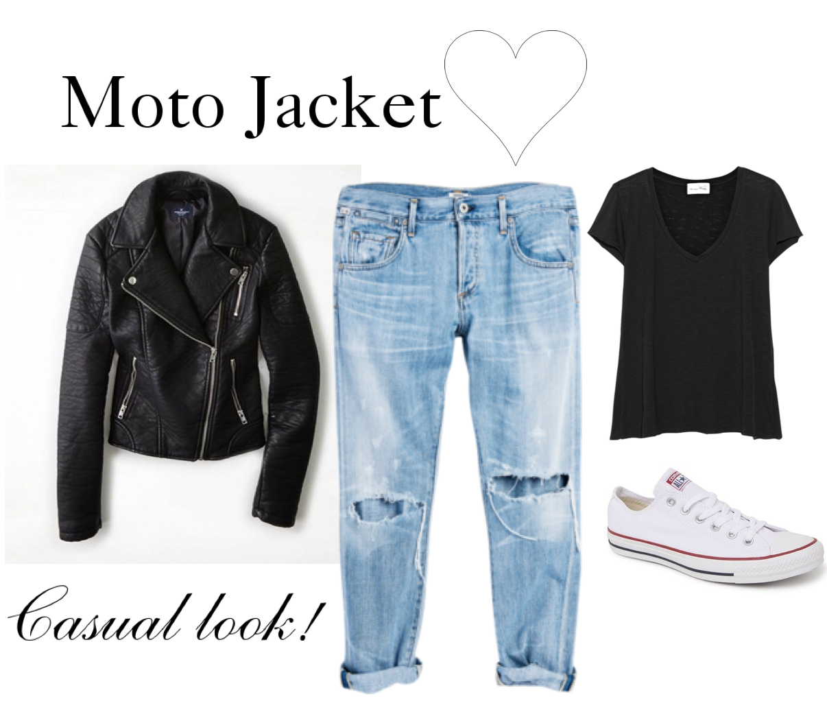 7 Ways to Wear a Moto Jacket #FashionFriday - Stylish Life for Moms