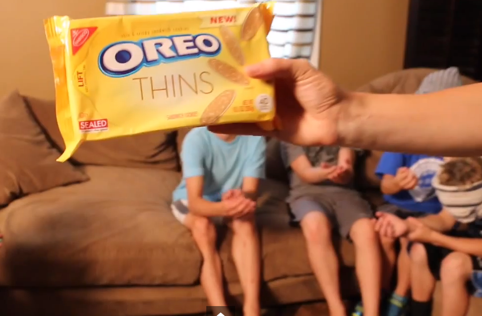 Oreo Thins Challenge with The McClelland Boys - Stylish Life for Moms