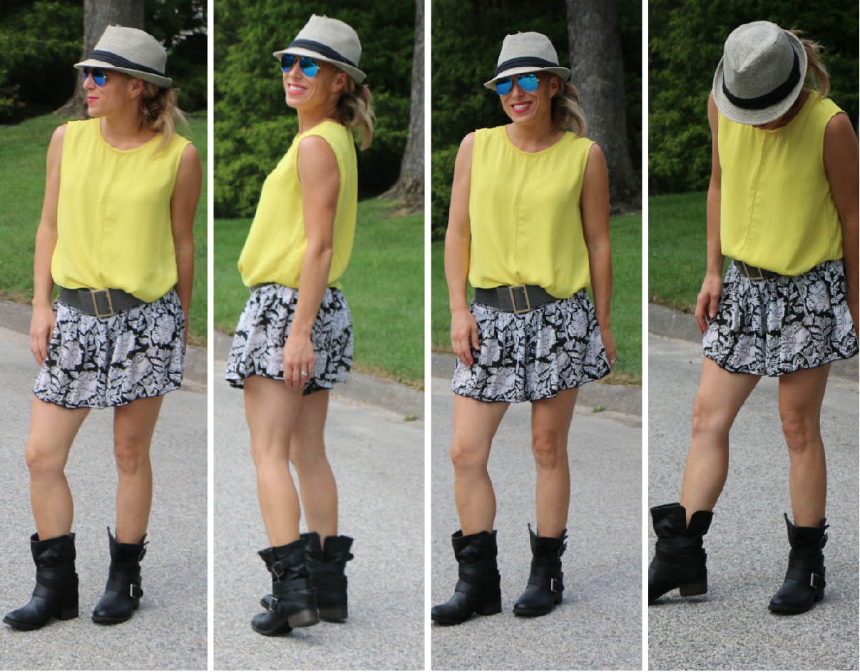 Daily Mom Style: Boots with Shorts - Stylish Life for Moms