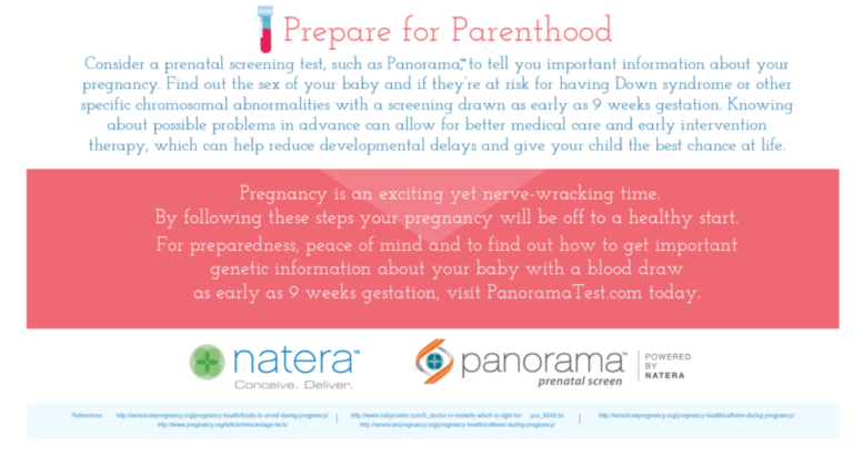Non Invasive Prenatal Testing #PanoramaMoms | MomGenerations.com