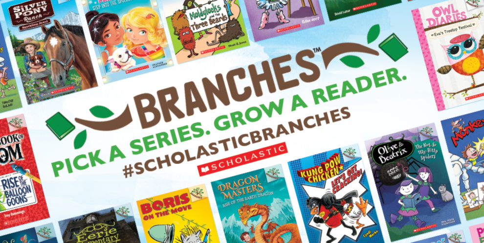 SCHOLASTIC BRANCHES: PICK A SERIES. GROW A READER. #ScholasticBranches ...