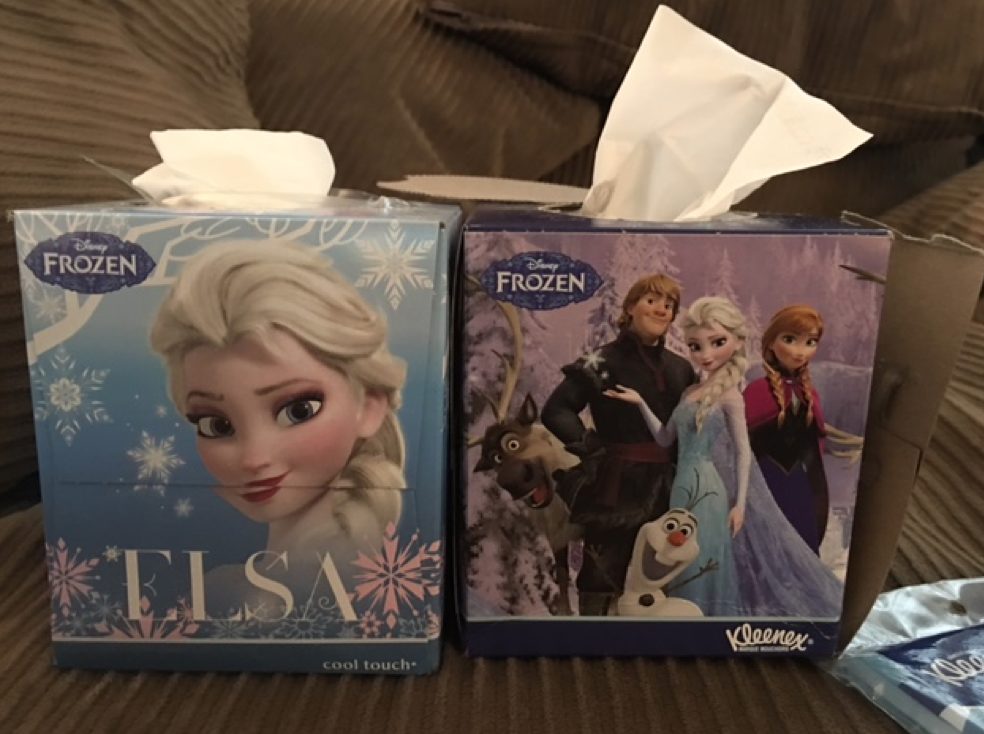 Limited Edition Disney Frozen Kleenex Facial Tissue Designs - Stylish ...