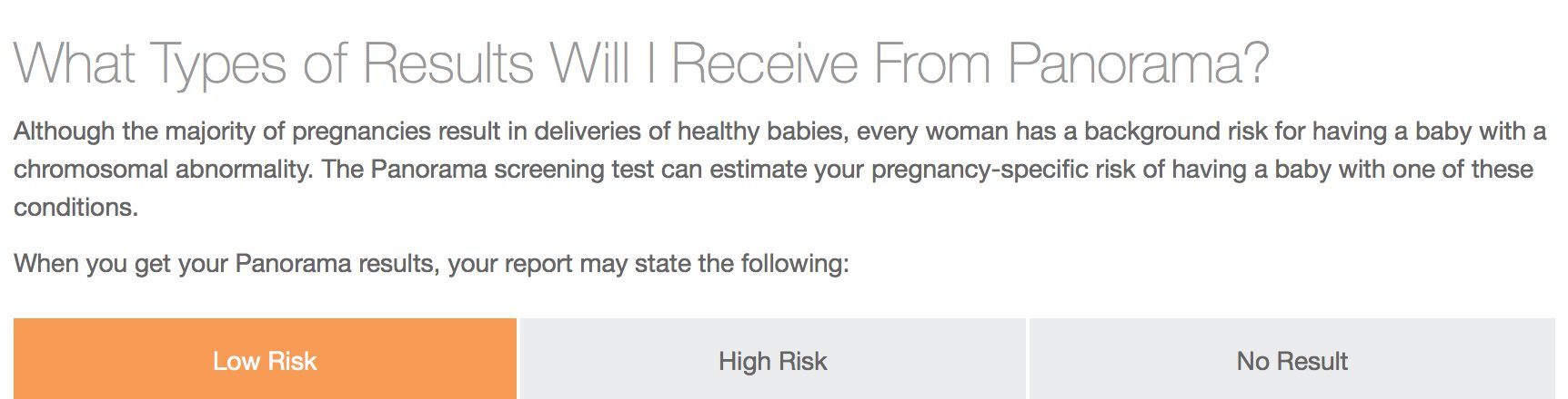 First Hand Experience with Panorama Prenatal Testing - Stylish Life for ...