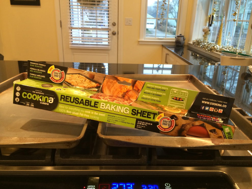 COOKINA Cuisine Reusable Cooking Sheet - Baking and Cooking made easier ...