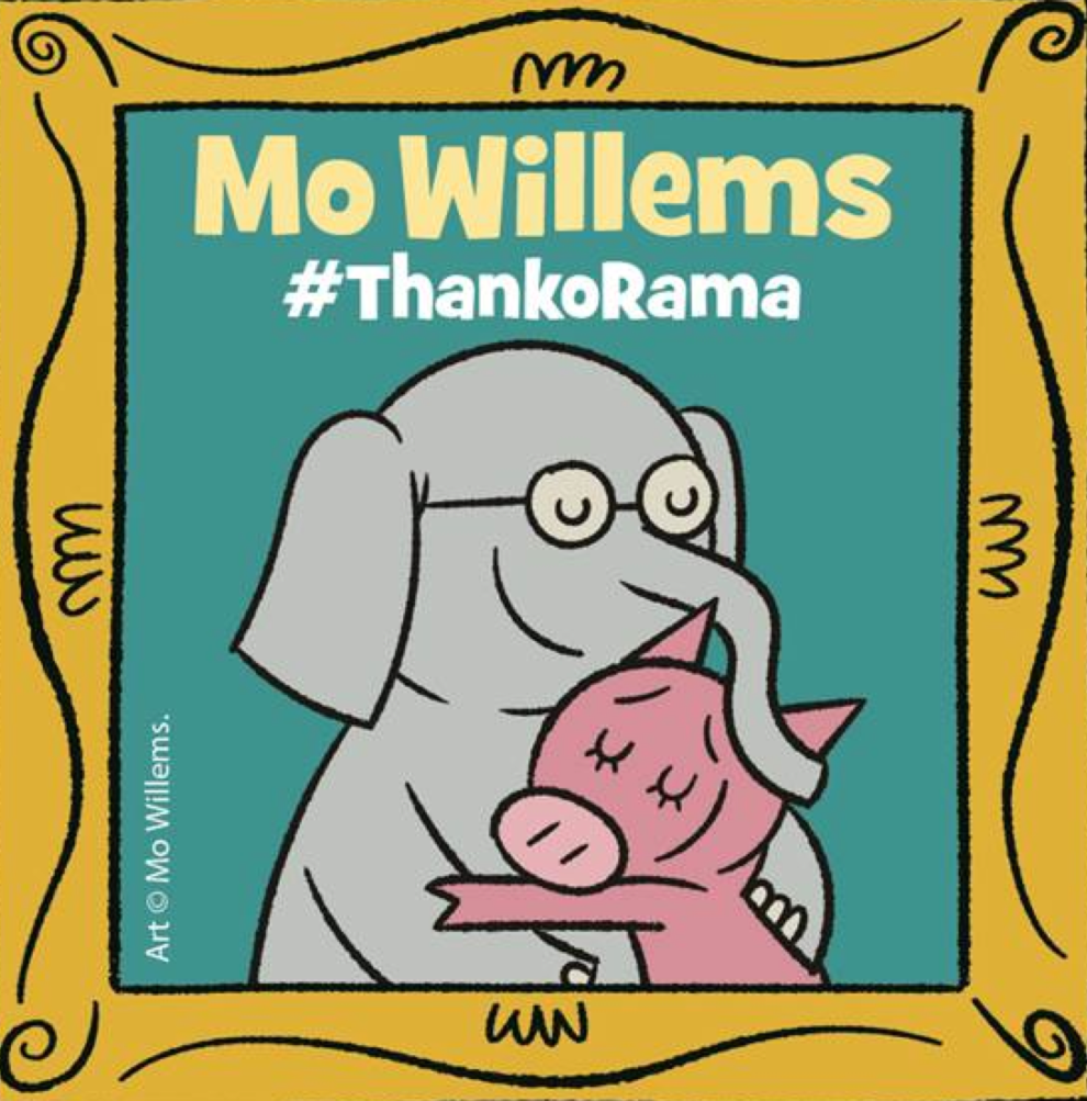 Thank-O-Rama Month with Mo Willems! #Thankorama - Stylish Life for Moms