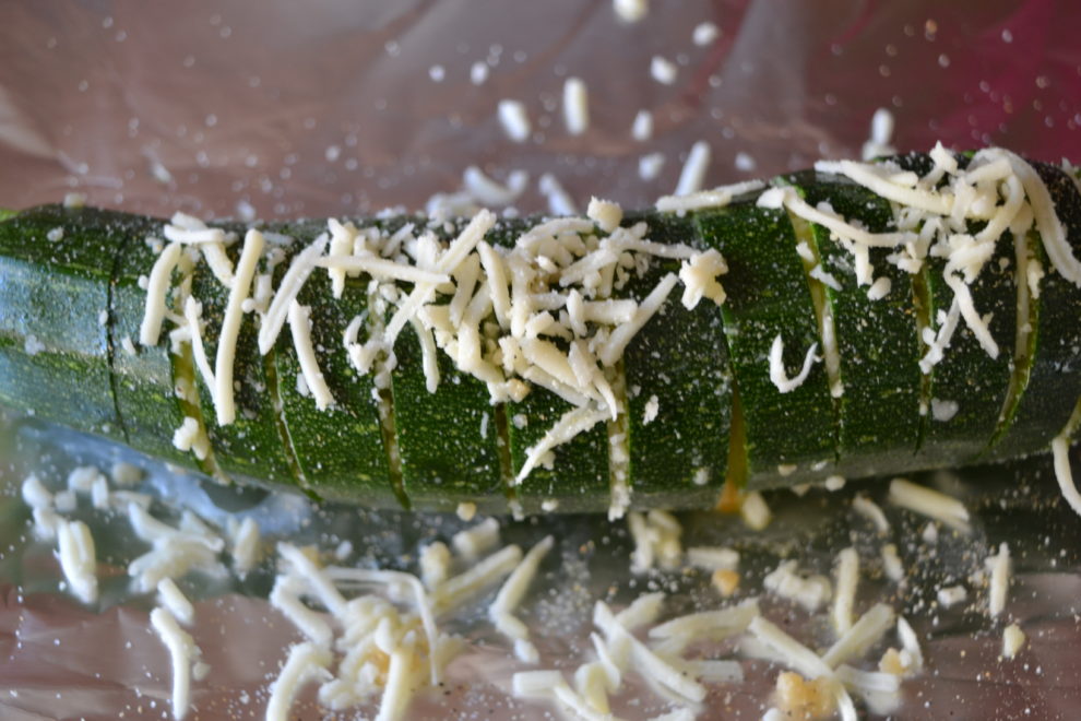 Hasselback Zucchini - Summer Recipe - Stylish Life for Moms