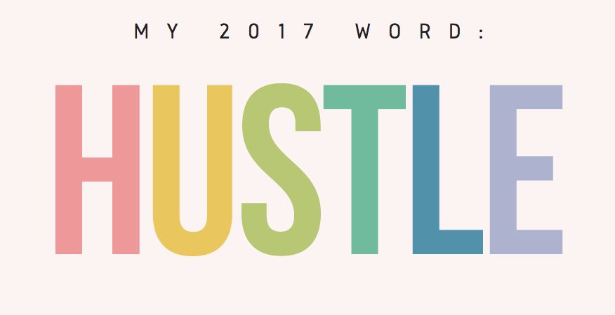 My 2017 Word? Hustle. - Stylish Life for Moms