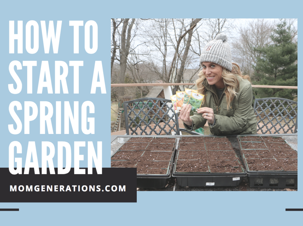 Spring Vegetable Garden - How to Start - Stylish Life for Moms