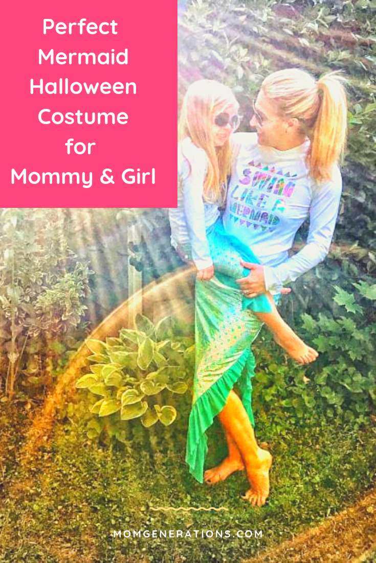 Mermaid Halloween Costume - Stylish Life for Moms