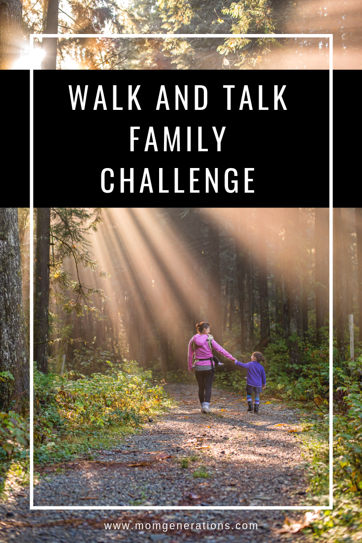 Walk and Talk Challenge with your Kids - Stylish Life for Moms