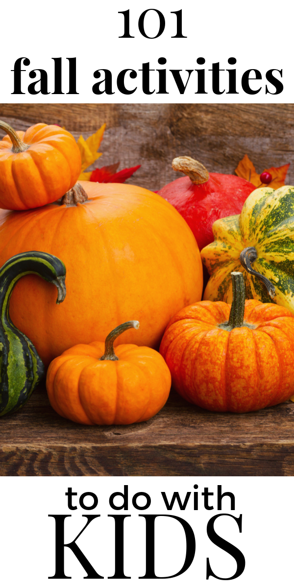 101 Fun Fall Activities - Stylish Life for Moms