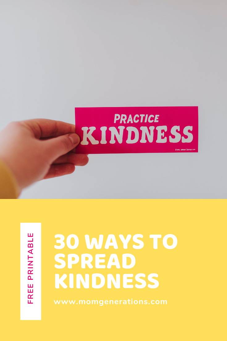30 Days of KINDNESS - Stylish Life for Moms