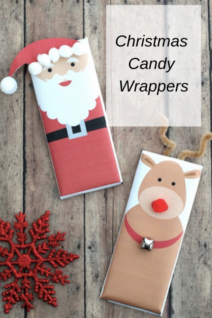 Christmas Candy Bar Wrappers - Stylish Life for Moms