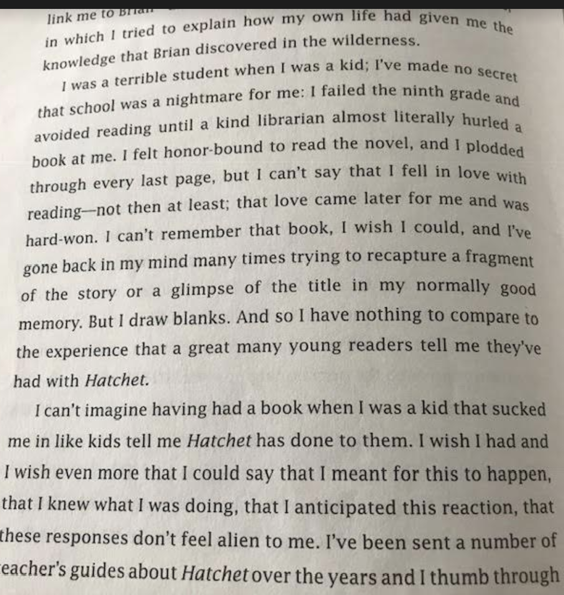 Hatchet Book by Gary Paulsen - Stylish Life for Moms