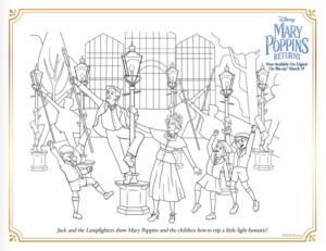 Mary Poppins Movie and Activity Sheets - Stylish Life for Moms