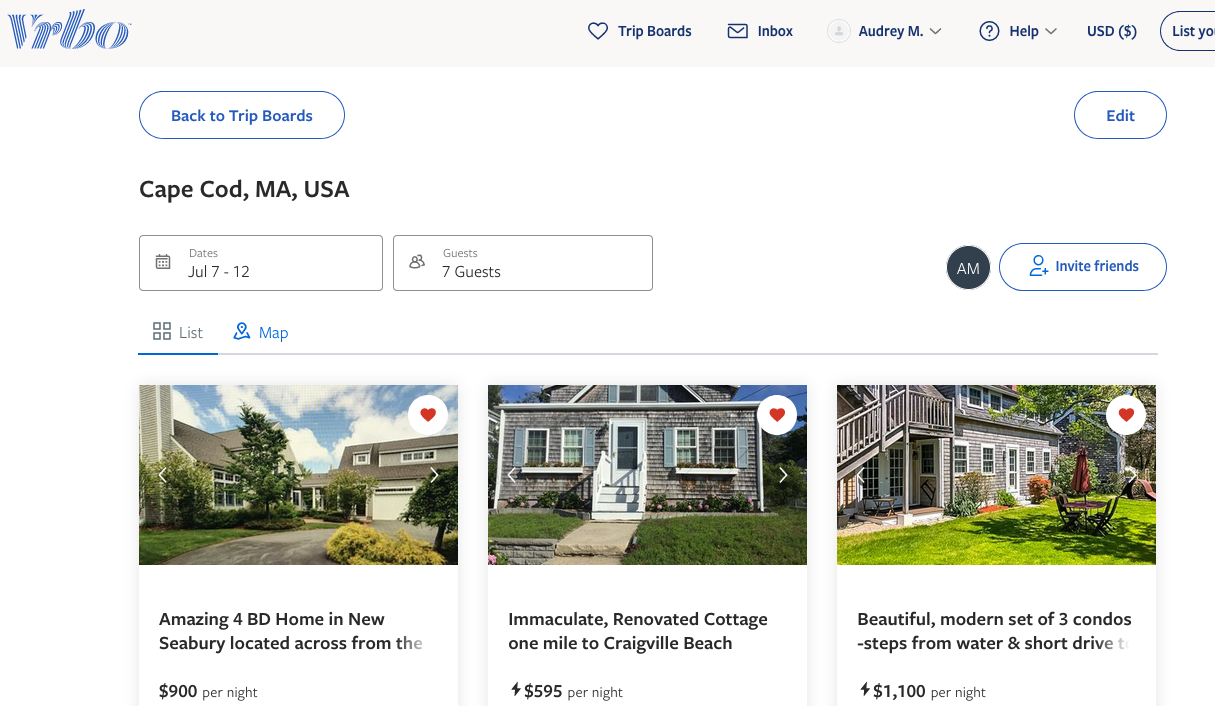 Vrbo Vacation Rentals - Use Trip Boards to Plan Your Summer Vacation ...