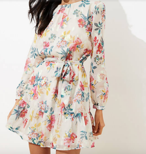 LOFT Dresses for the Holidays - Stylish Life for Moms