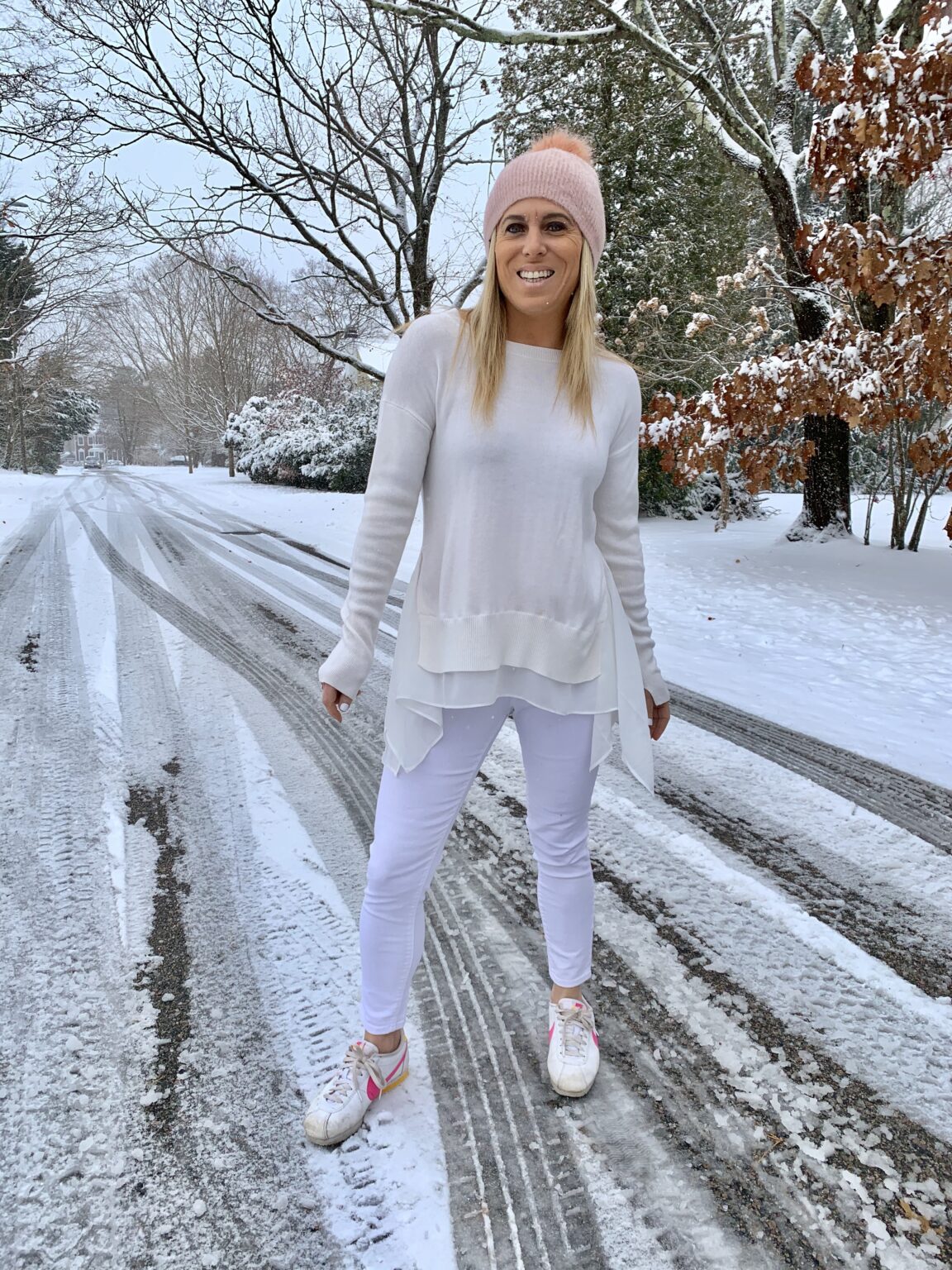 Wearing White in the Winter - Winter White Fashion
