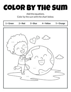 Math Coloring Worksheets - 25 of them for Elementary School Kids ...