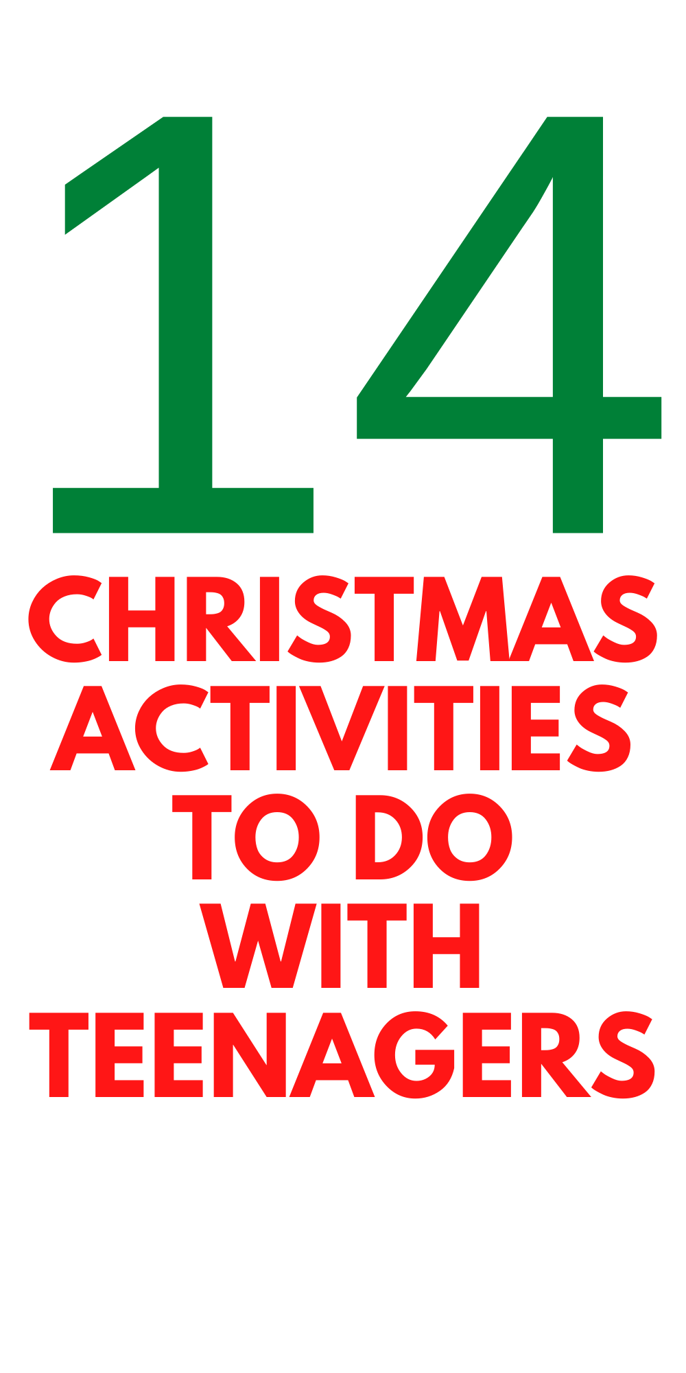 Christmas Activities for a Teenager - Stylish Life for Moms
