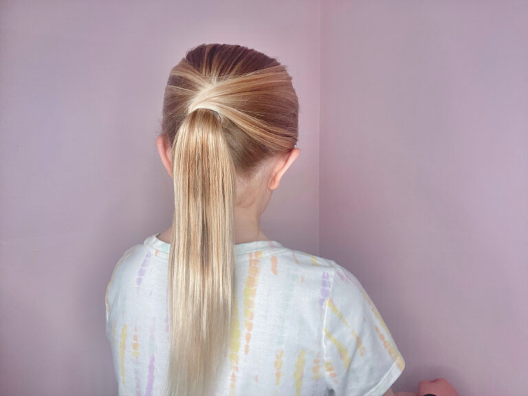 Ponytail Tutorial: One Ponytail (2) Different Ways - Stylish Life for Moms