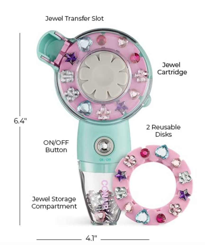 How To Bedazzle Your Hair for the Holidays - Stylish Life for Moms