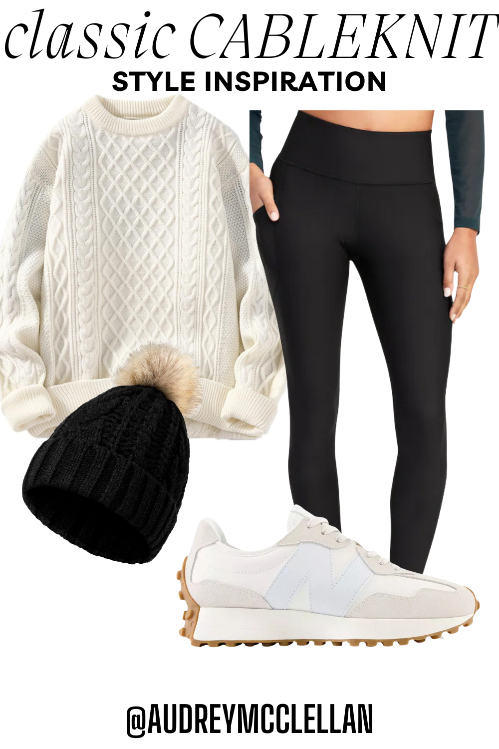 How to Style a Cable-knit Sweater - Stylish Life for Moms