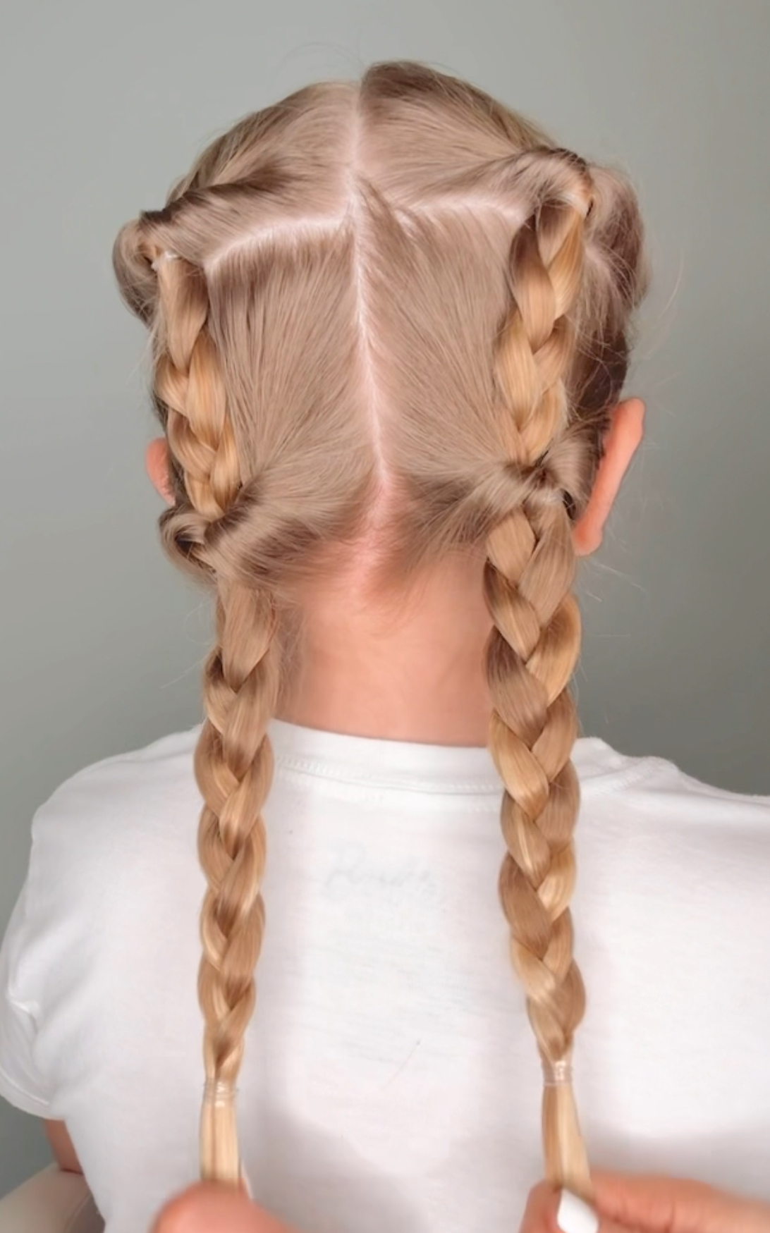 Easy French Braid Hair Hack - Stylish Life for Moms
