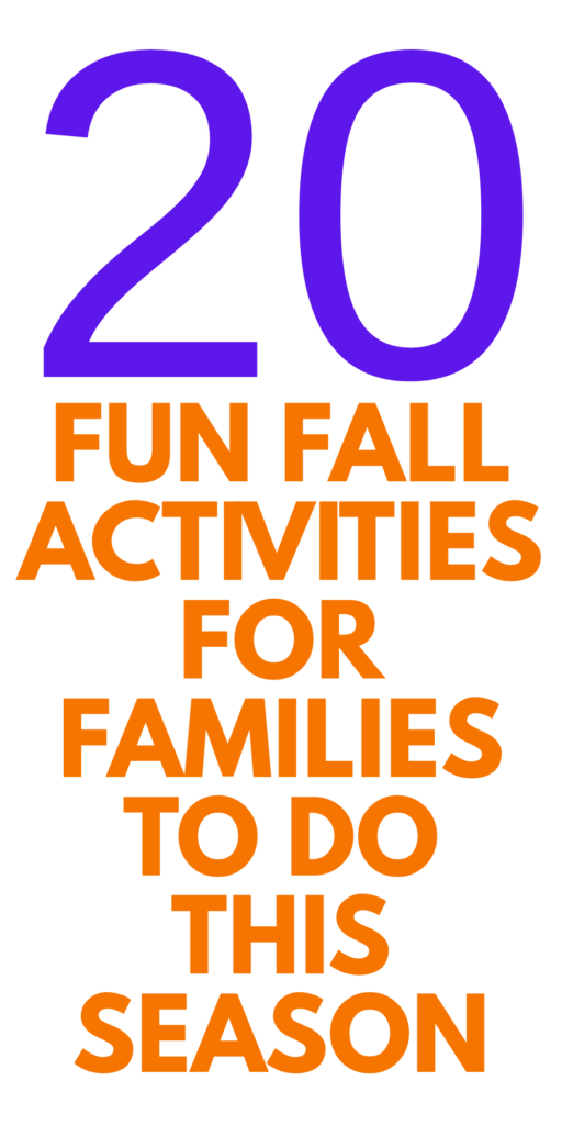 20 Fun Fall Activities to Do With Your Family This Season - Stylish ...